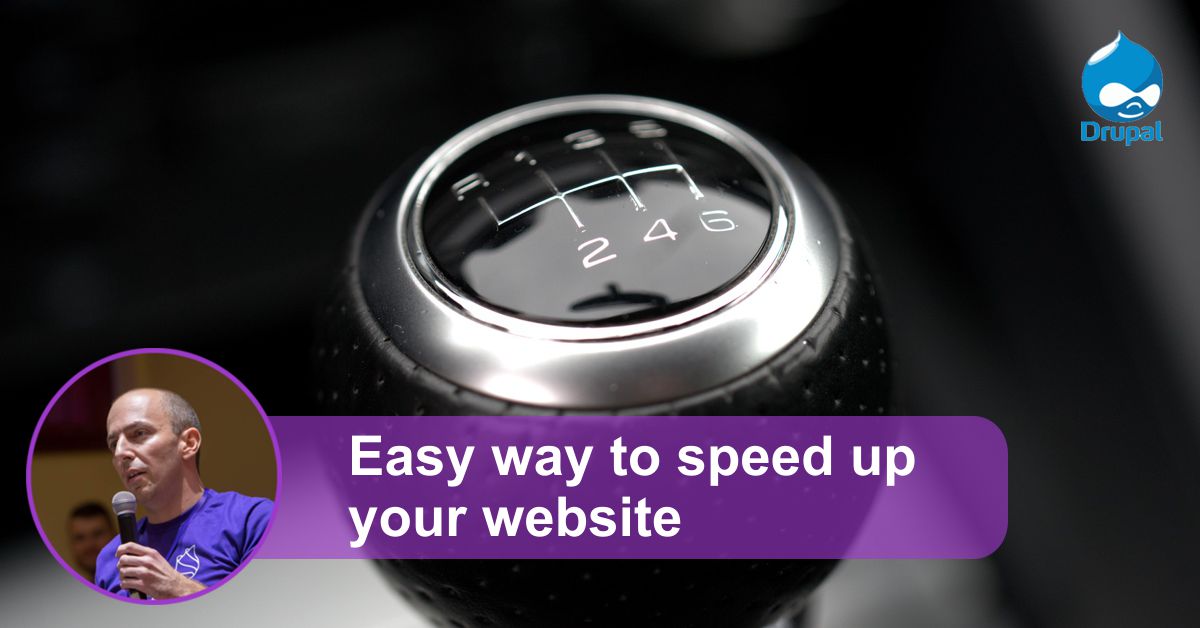 Easy way to speed up your website